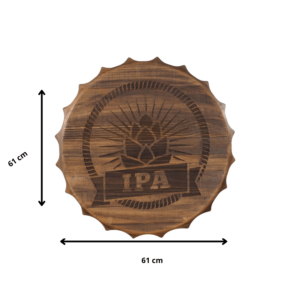 Painél Ipa cor Rustic Brown - todosmoveis