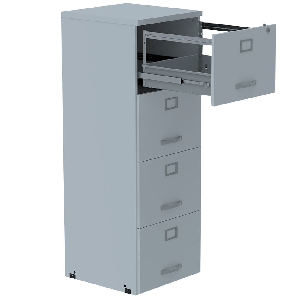 Armário de Arquivo Oficio PE25 Pandin 45,70 cm (largura) em MDP Cor ...