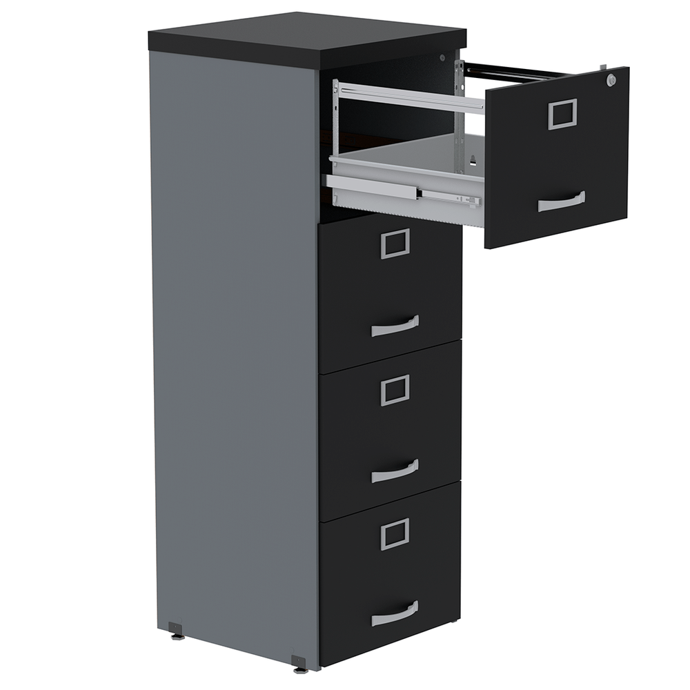 Armário de Arquivo Oficio PE25 Pandin 45,70 cm (largura) em MDP Cor ...